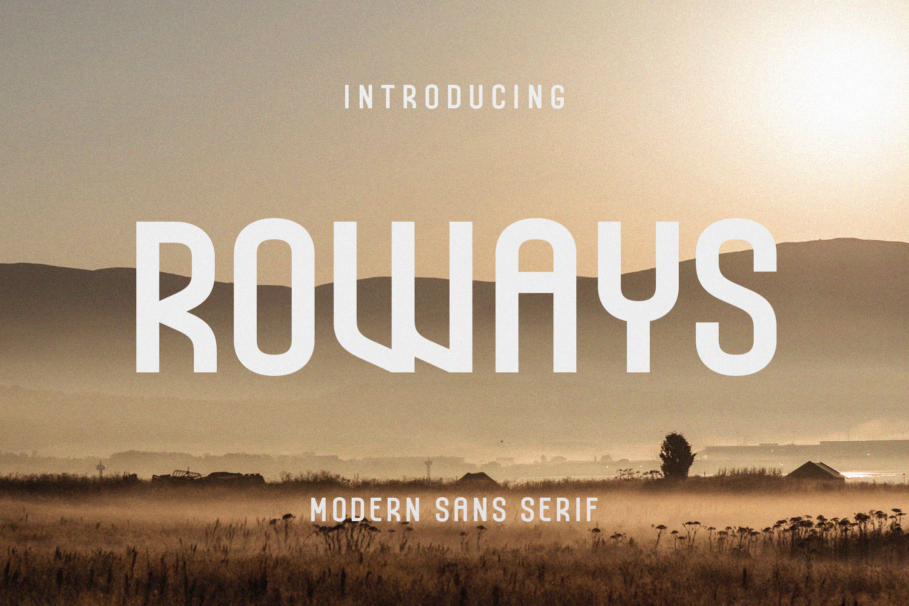 Roways – Modern Sans Serif