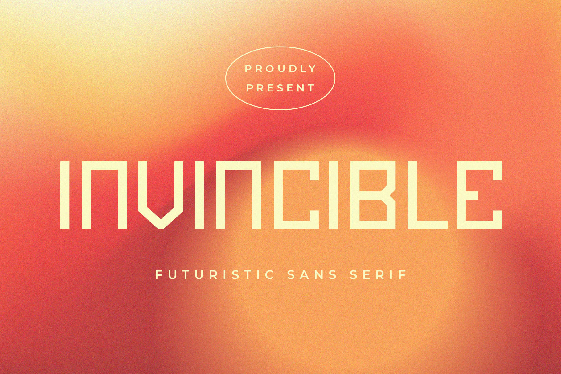 Invincible – Futuristic Sans Serif
