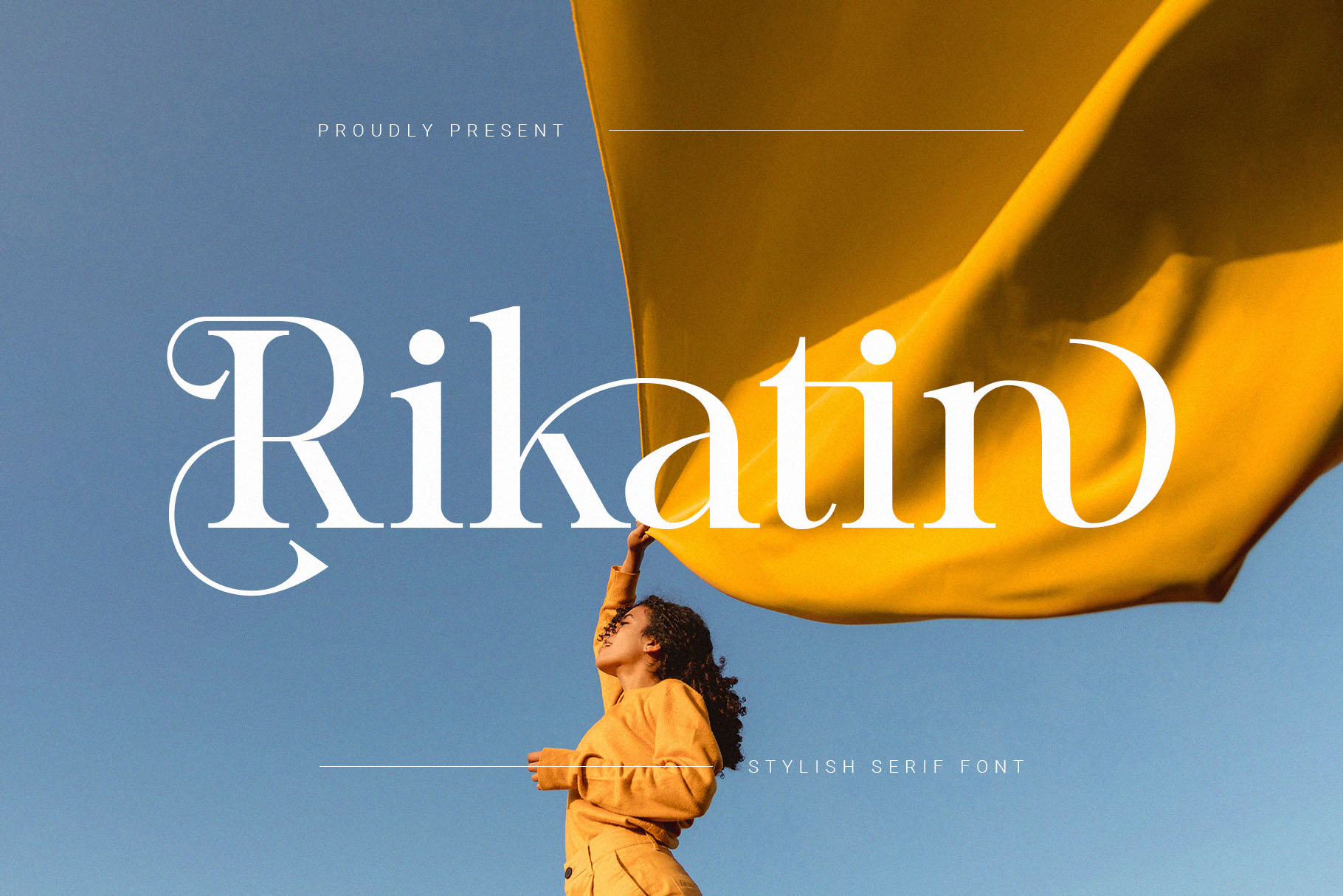 Rikatin – Stylish Display Serif Font